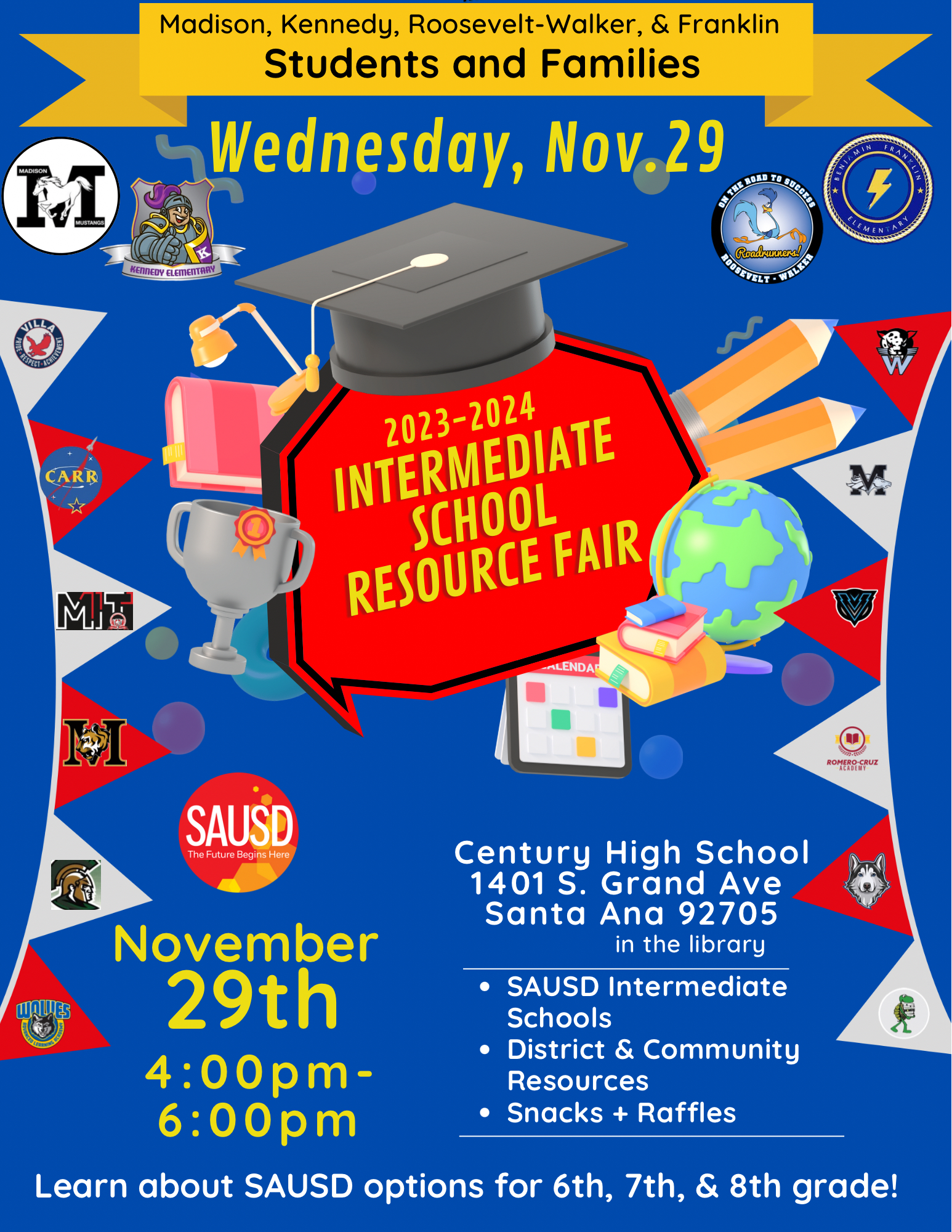 Intermediate School Resource Fair event at Century High School – MPNA Green